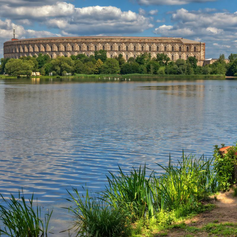 Nazi party rally grounds - Building complex in Nuremberg, Germany.