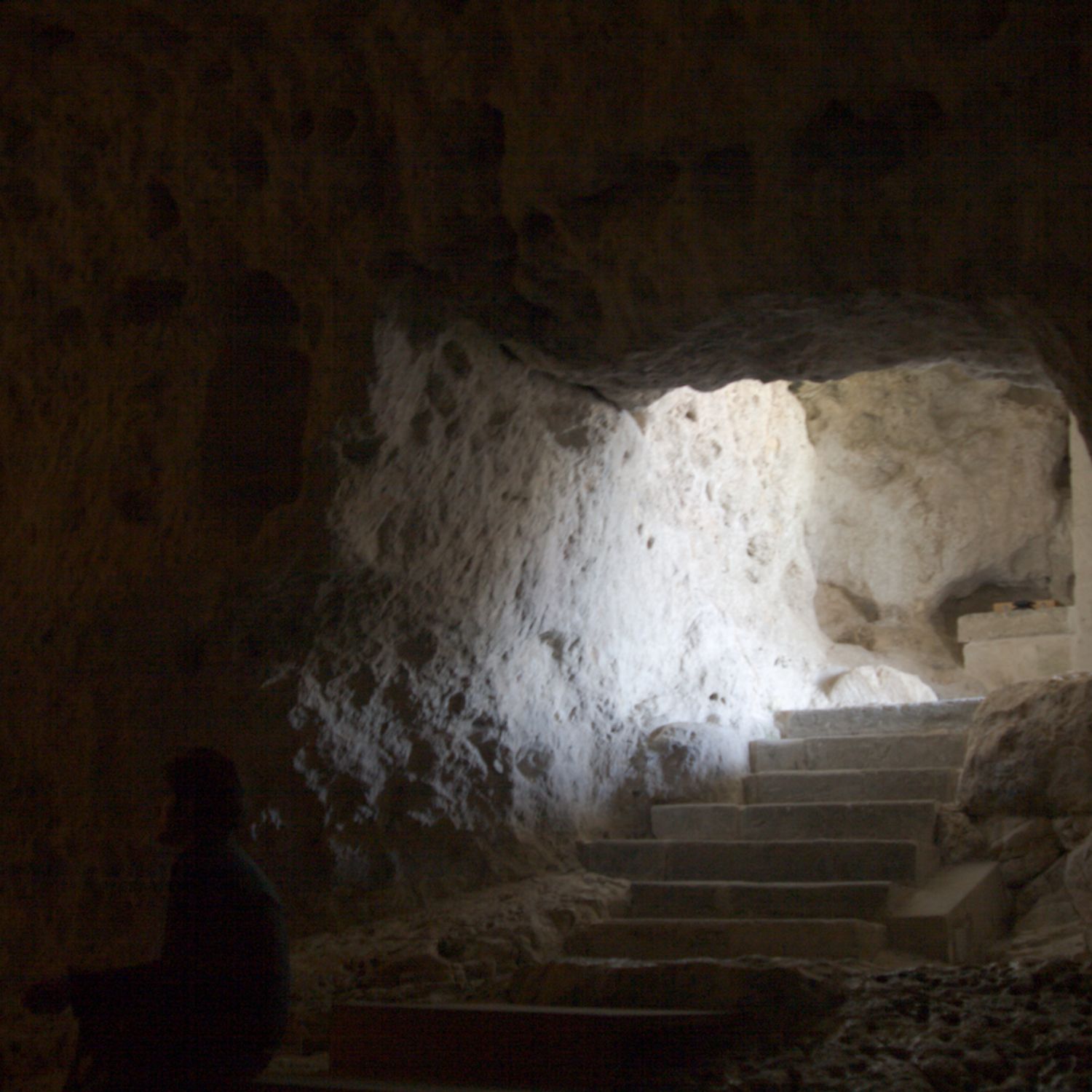 Crypte du pêché originel - Église rupestre avec fresques bibliques à ...