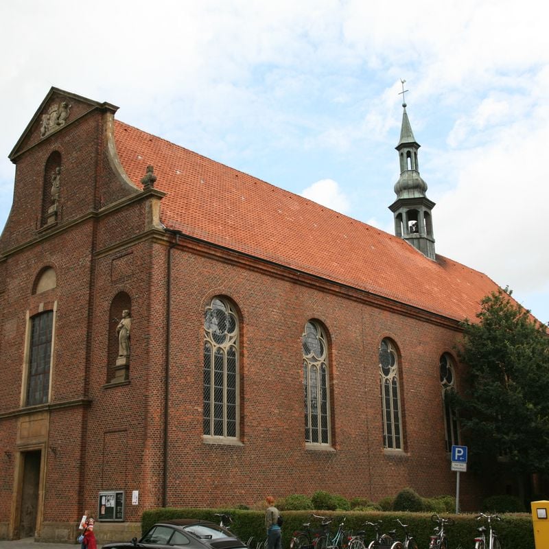 Klosterkirche - Monastery church in Franziskanerplatz, Vechta, Germany