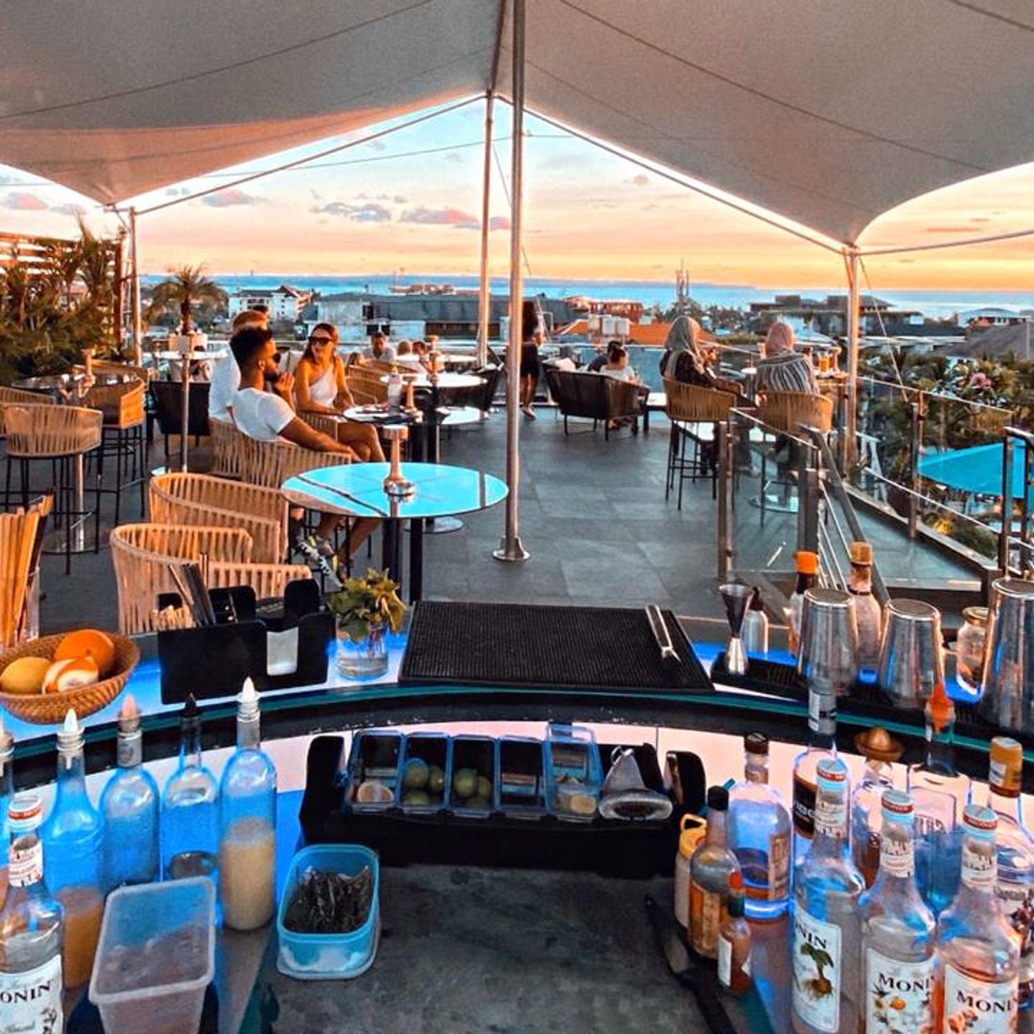 Rooftop bars in Bali: terrace venues with views, cocktails and dining
